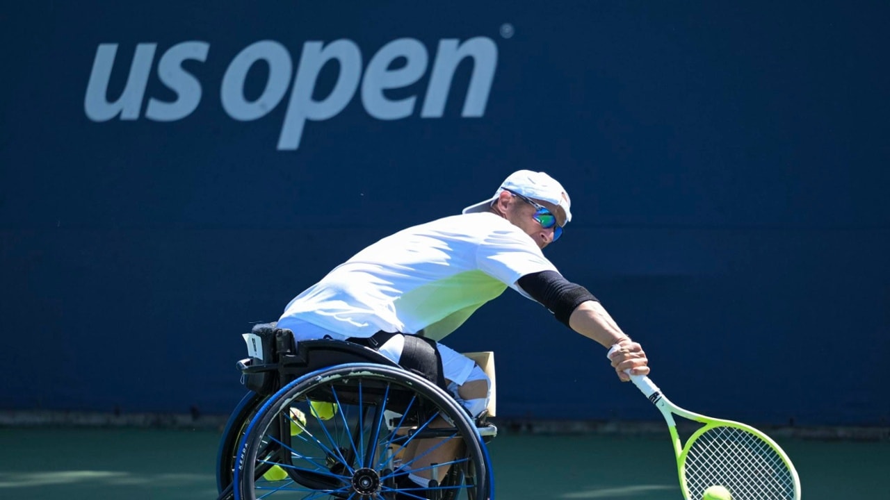 Wheelchair action on Thursday, 2025 US Open | Official Site of the 2025 ...