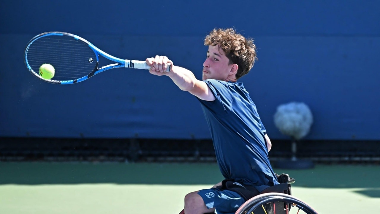 Wheelchair action on Thursday, 2025 US Open | Official Site of the 2026 ...