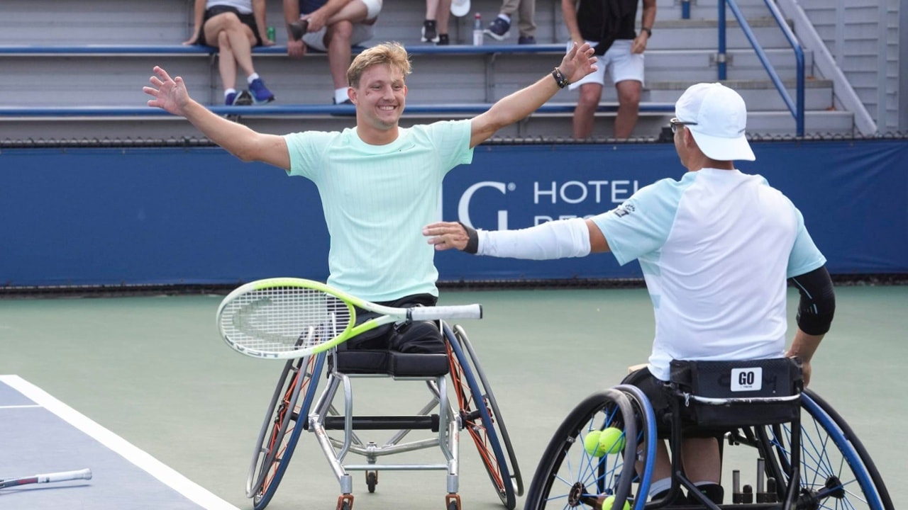 Sasson/Vink vs. Cayulef/Lazarte, 2025 US Open Wheelchair Quad Doubles ...