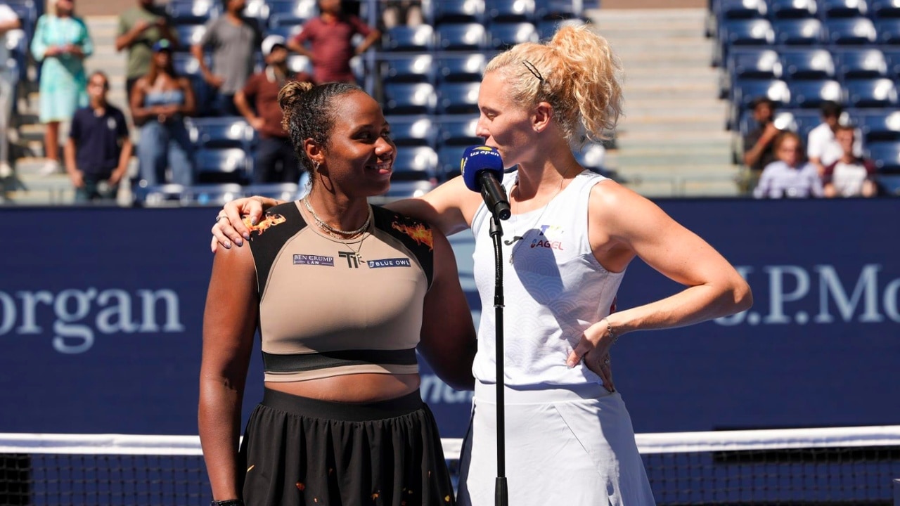 Siniakova/Townsend vs. Dabrowski/Routliffe, 2025 US Open Women's ...