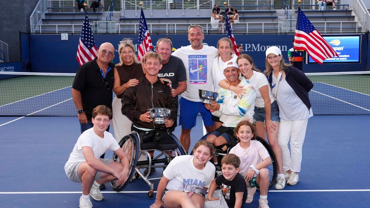 Sasson/Vink vs. Cayulef/Lazarte, 2025 US Open Wheelchair Quad Doubles ...