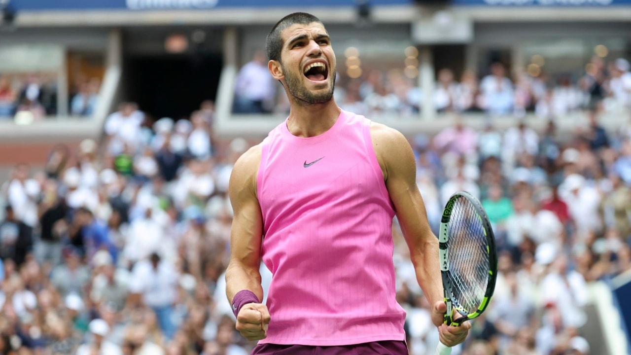 Novak Djokovic vs. Carlos Alcaraz, 2025 US Open, Semifinal | Official ...