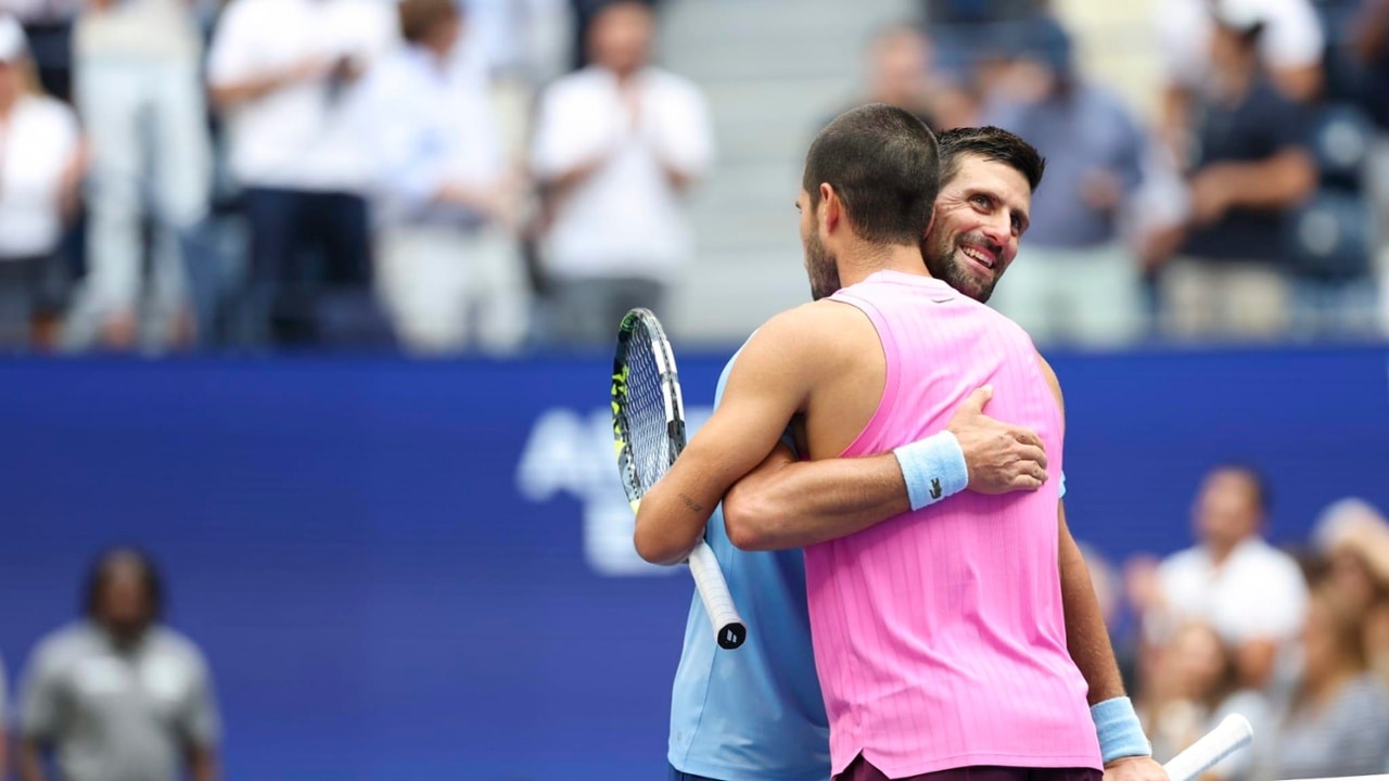 Novak Djokovic vs. Carlos Alcaraz, 2025 US Open, Semifinal | Official ...