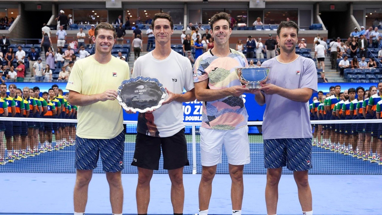 Granollers/Zeballos vs. Salisbury/Skupski, 2025 US Open Men's Doubles ...