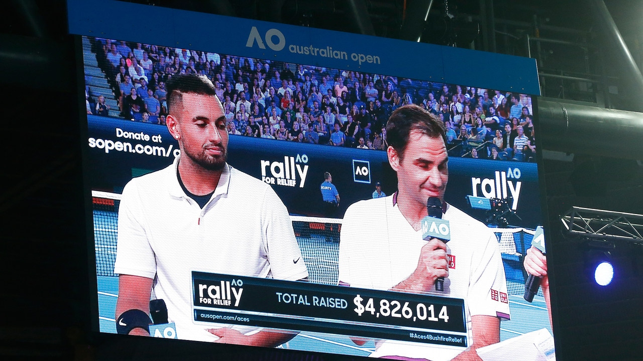 Photos: Stars come out for Australian Open Rally for Relief | Official ...
