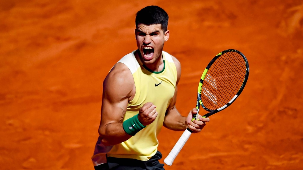 Hot Shots: Happy returns for Carlos Alcaraz, Jannik Sinner - Official ...