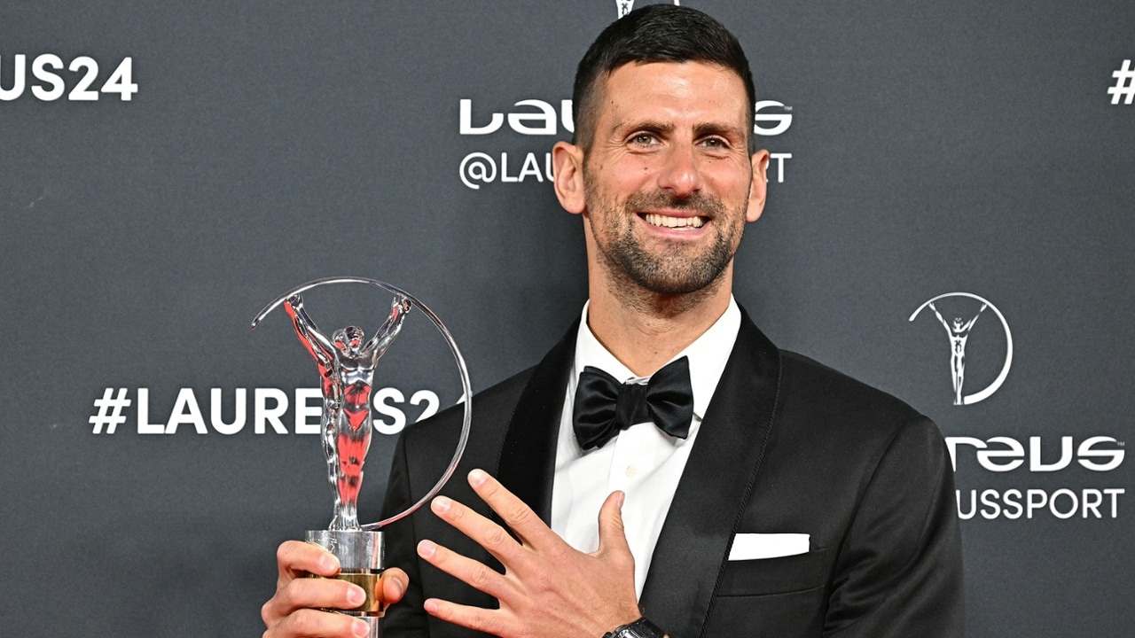 Novak Djokovic named Laureus World Sportsman of the Year for a fifth ...
