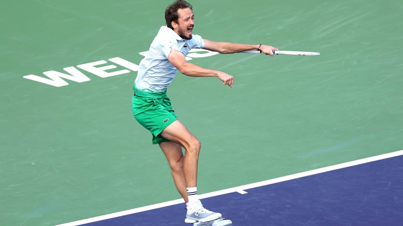 From US Open 'dead fish' to Indian Wells ecstasy: Daniil Medvedev's iconic celebrations ...