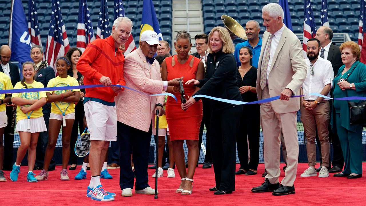 New Louis Armstrong Stadium officially opened | Official Site of the ...