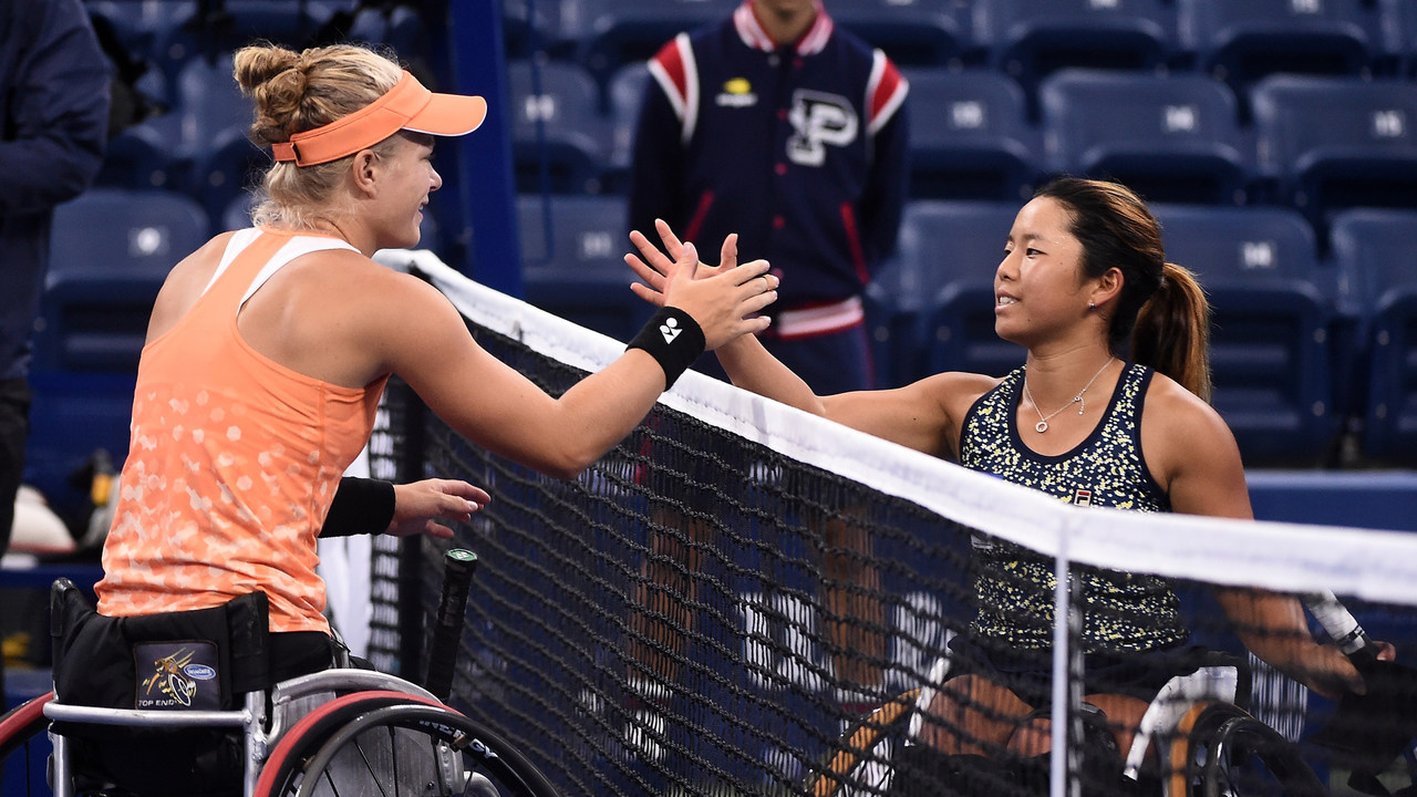 First Up: Diede de Groot & Aniek van Koot vs. Yui Kamiji & Giulia ...