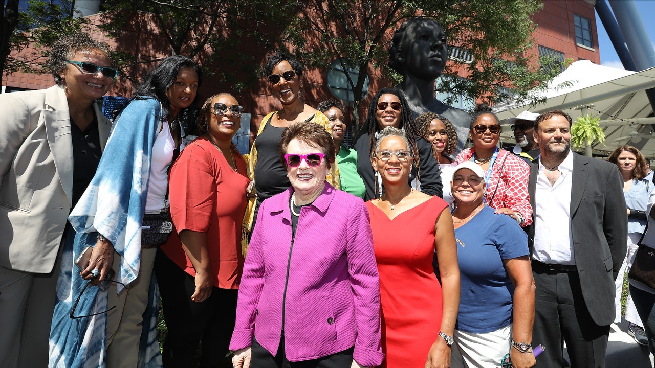 Althea Gibson sculpture unveiling | Official Site of the 2026 US Open ...