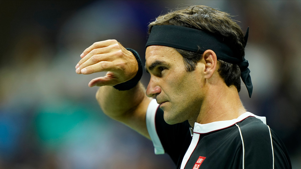 Photos: Roger Federer vs. Grigor Dimitrov in the 2019 US Open ...