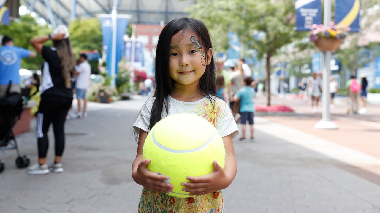 Photos: Fan Week fun returns at the 2022 US Open | Official Site of the ...
