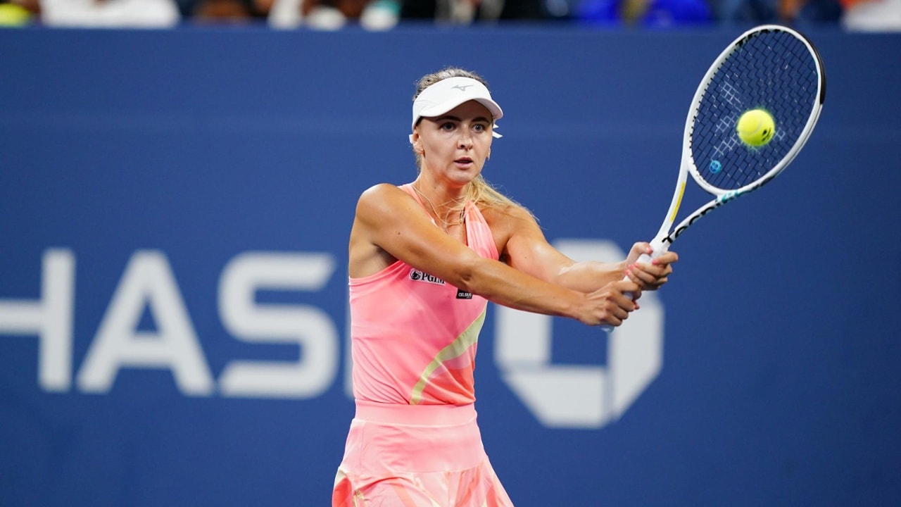 Best photos of Aryna Sabalenka vs. Maryna Zanevska, Round 1 at the 2023 ...