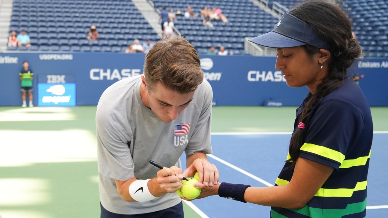 2023 US Open holds adaptive tennis exhibition with Athletes Without ...