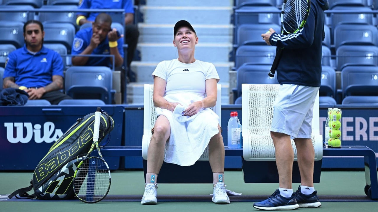 Best photos of Swiatek, Tiafoe, Raducanu and more practicing at the ...