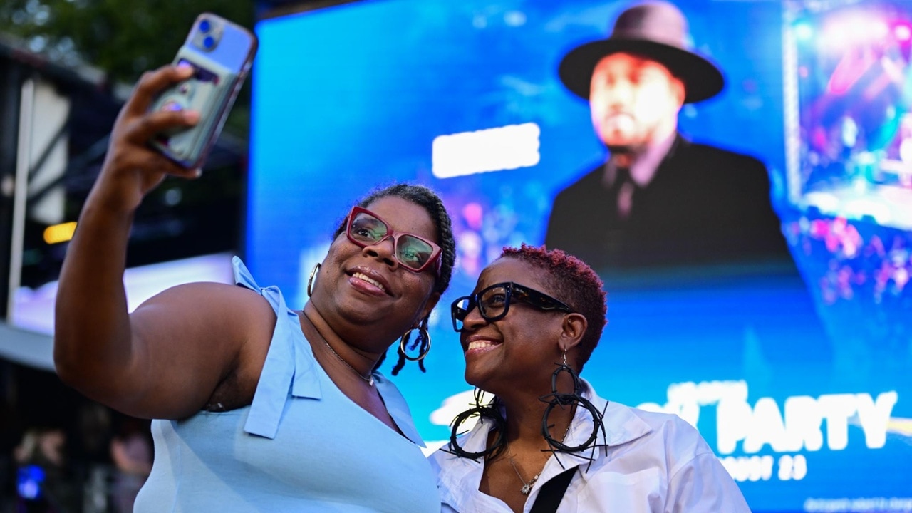 Best photos from the first US Open Block Party featuring DJ D-Nice ...