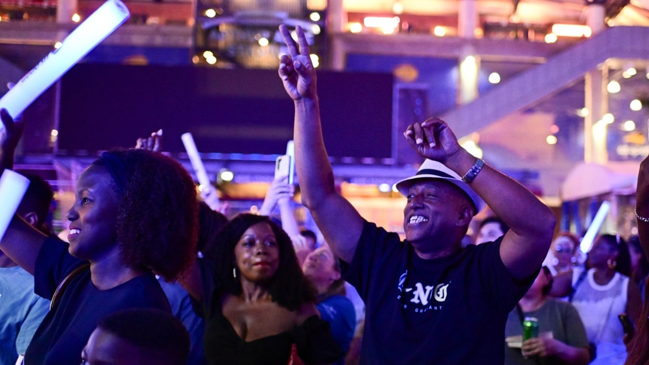 Best photos from the first US Open Block Party featuring DJ D-Nice ...