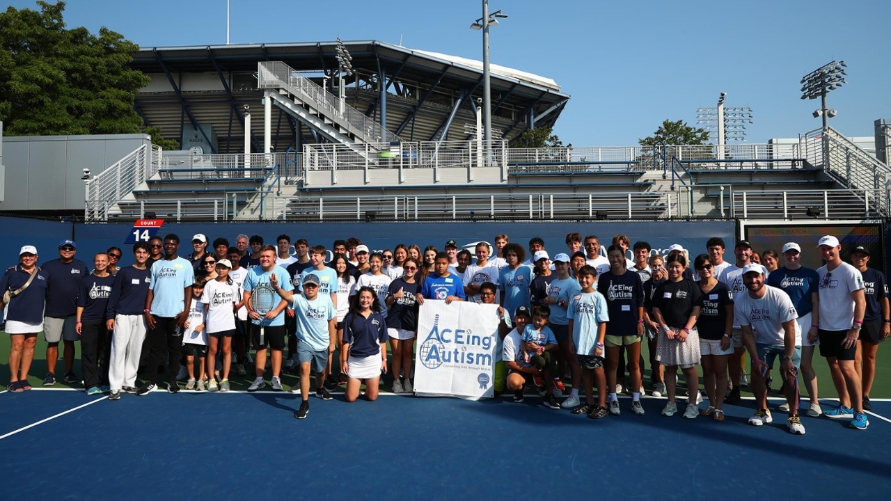 2024 US Open ACEing Autism clinic showcases the power of tennis ...