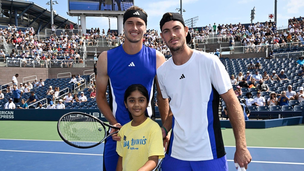 Best photos from around the grounds on Day 1 of the 2024 US Open ...