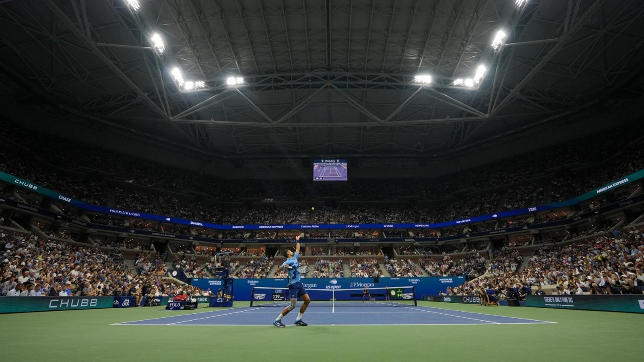 Best photos of Novak Djokovic vs. Radu Albot, 2024 US Open Round 1 ...