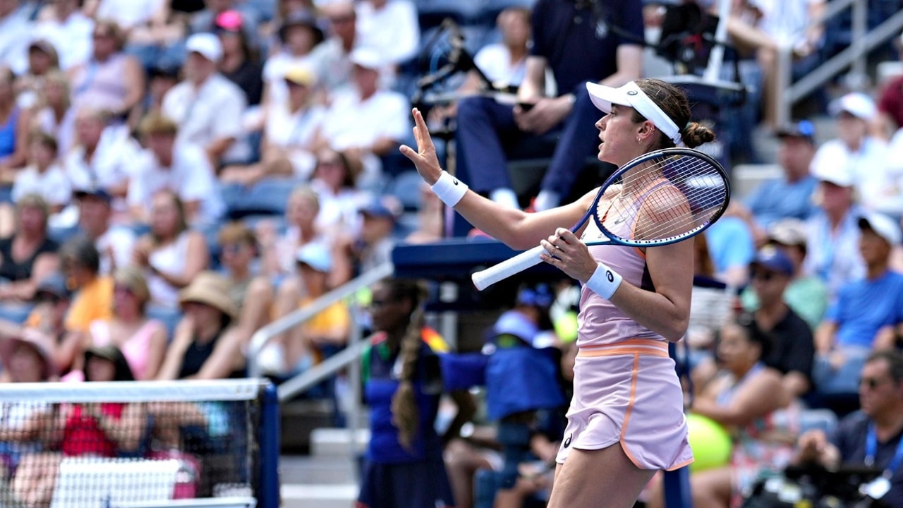 Best photos of Danielle Collins vs. Caroline Dolehide, 2024 US Open ...