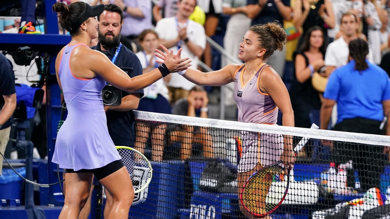 Best photos of Jasmine Paolini vs. Bianca Andreescu, 2024 US Open Round ...