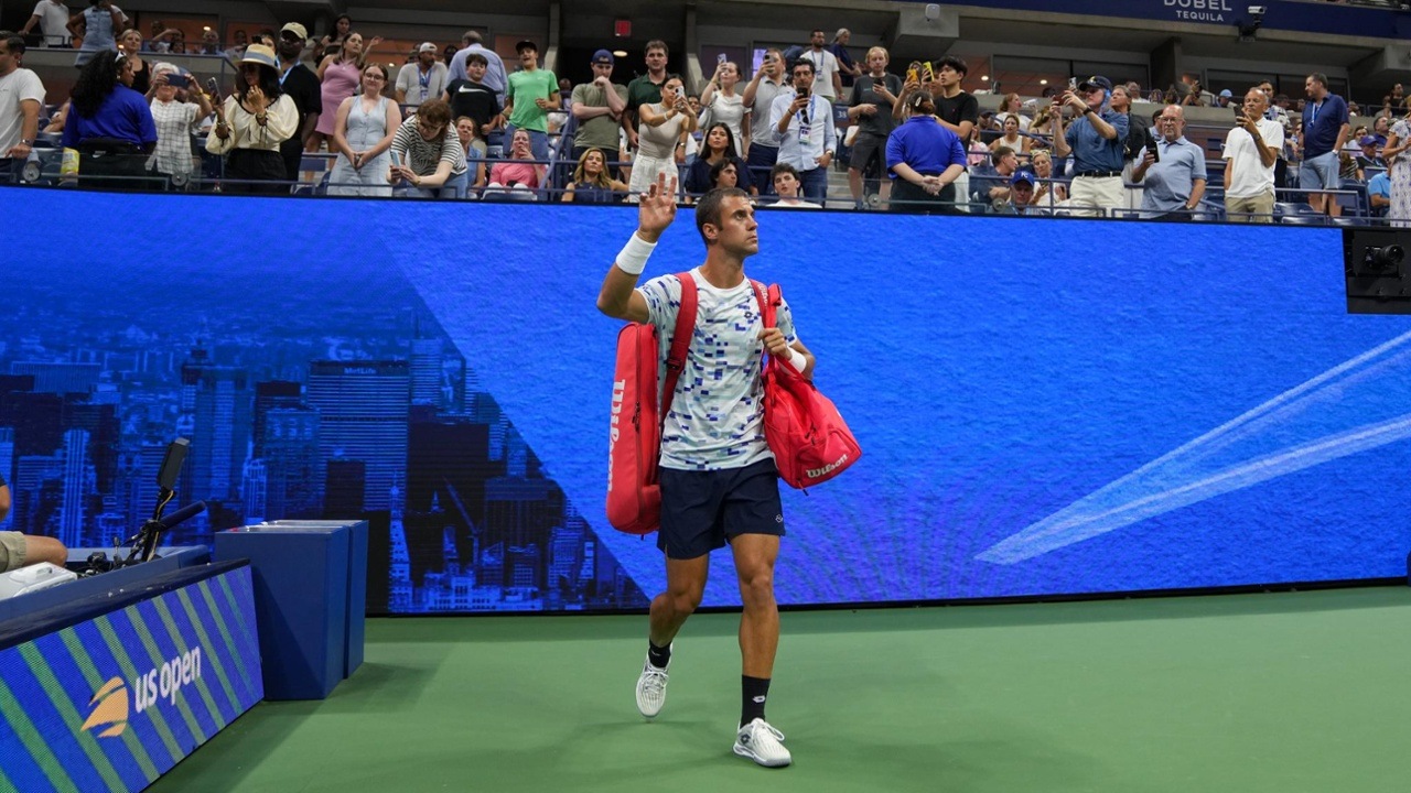 Best photos of Laslo Djere vs. Novak Djokovic, 2024 US Open Round 2 ...