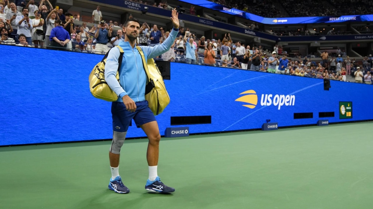 Best photos of Laslo Djere vs. Novak Djokovic, 2024 US Open Round 2 ...
