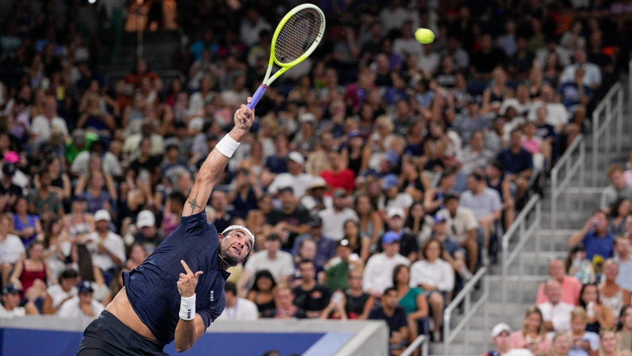 Best photos of Matteo Berrettini vs. Taylor Fritz, 2024 US Open Round 2 ...
