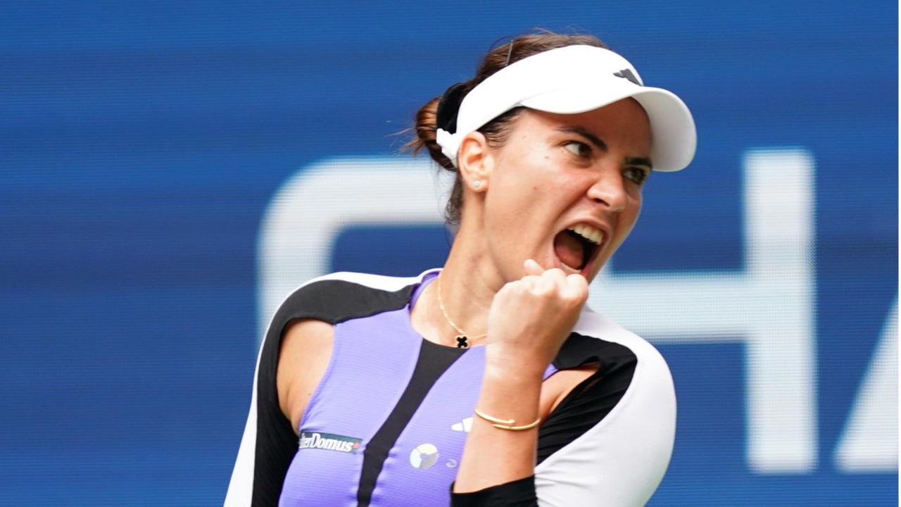 Best photos of Paula Badosa vs. Elena-Gabriela Ruse, 2024 US Open Round ...