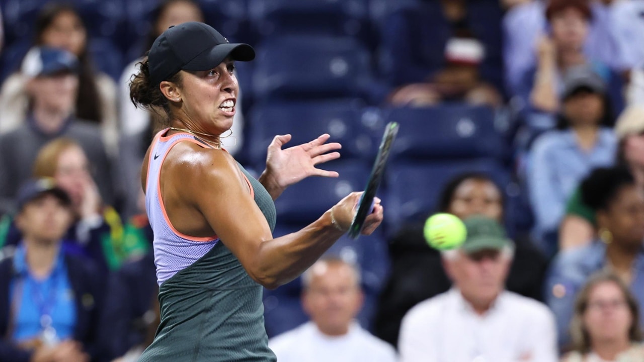Best photos of Elise Mertens vs. Madison Keys, 2024 US Open Round 3 ...