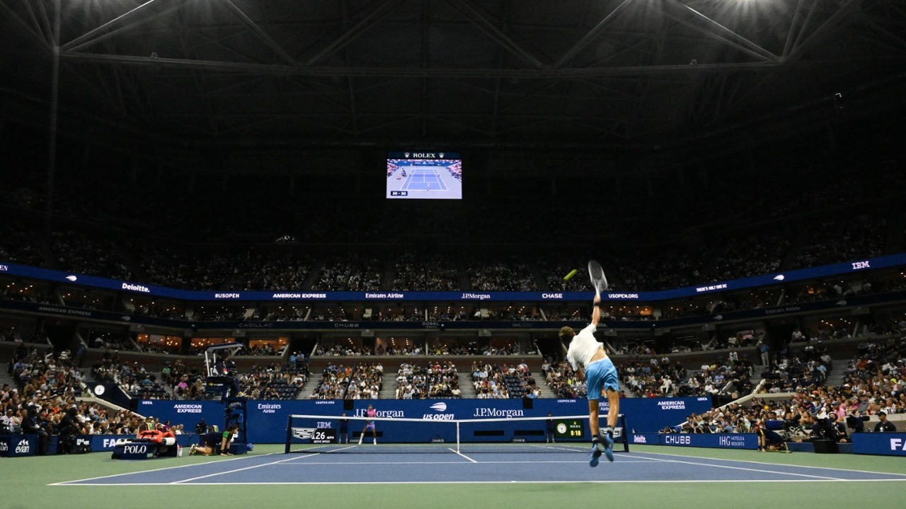 Best photos of Daniil Medvedev vs. Flavio Cobolli, 2024 US Open Round 3 ...