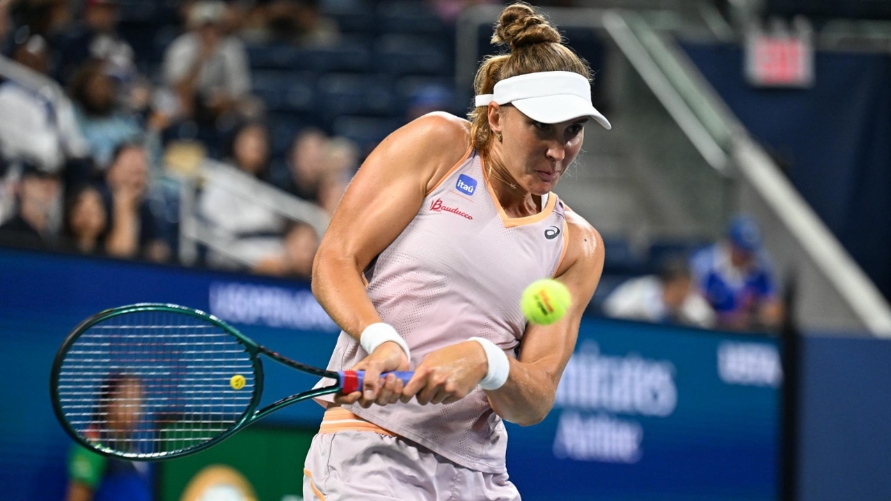 Best photos of Anna Kalinskaya vs. Beatriz Haddad Maia, 2024 US Open ...