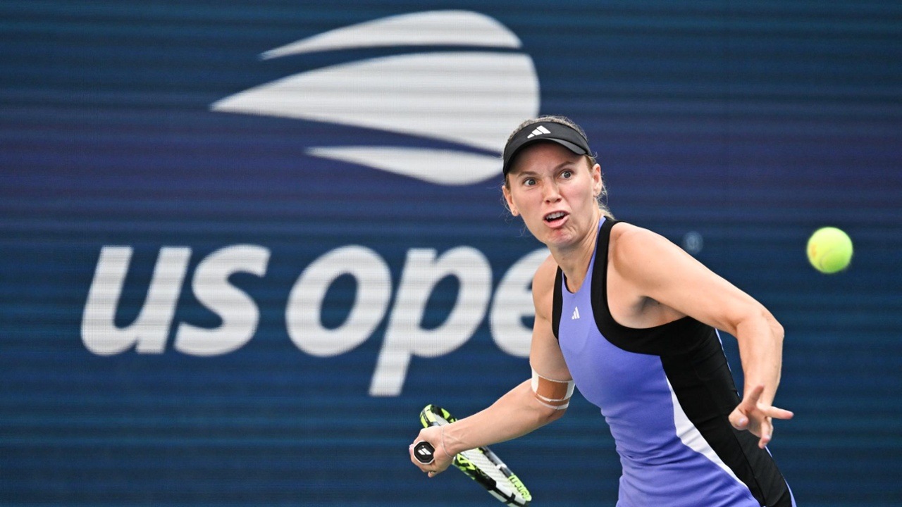 Best photos of Caroline Wozniacki vs. Beatriz Haddad Maia, 2024 US Open ...