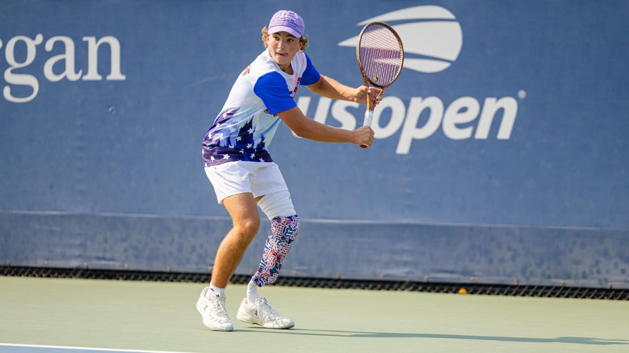 'This levels the playing field': Para-standing tennis on show at 2024 ...