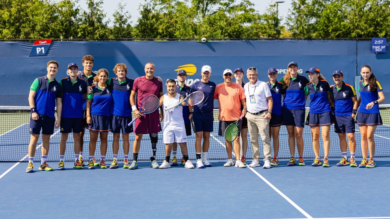 'This levels the playing field': Para-standing tennis on show at 2024 ...