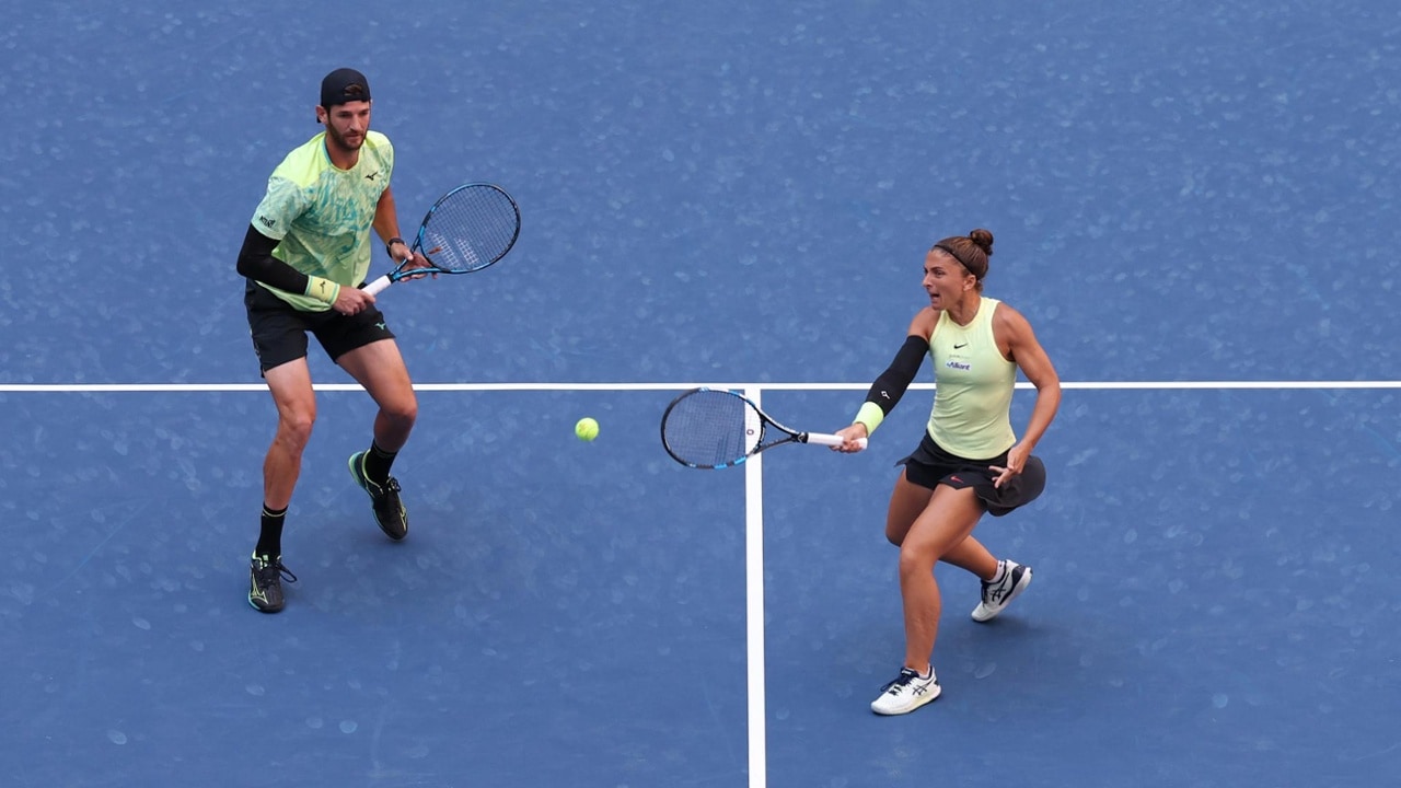 Best photos of Errani/Vavassori vs. Townsend/Young, 2024 US Open mixed ...
