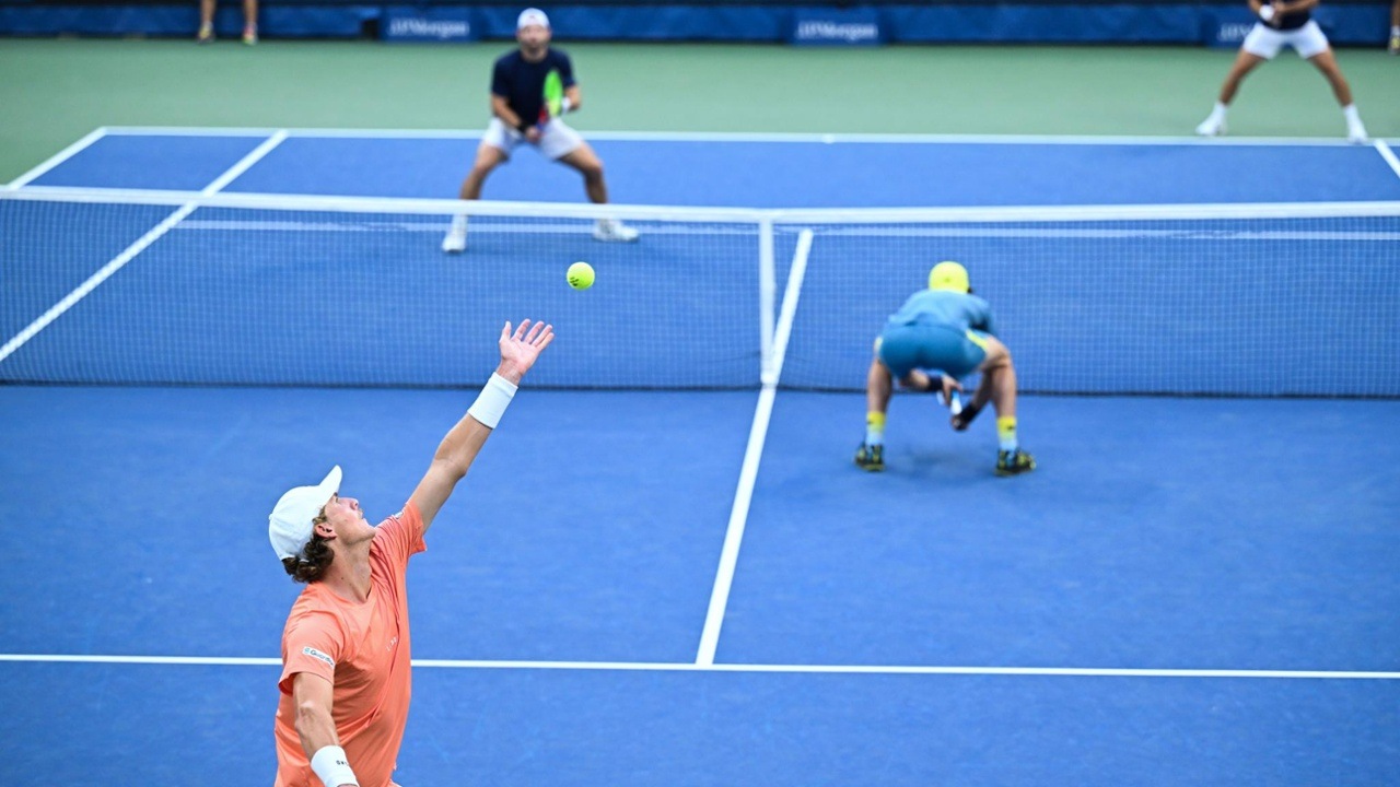 Best photos of men's doubles semifinals at the 2024 US Open | Official ...