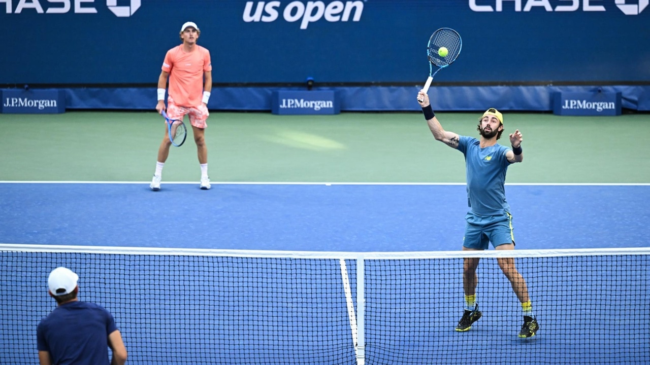 Best photos of men's doubles semifinals at the 2024 US Open | Official Site of the 2025 US Open ...