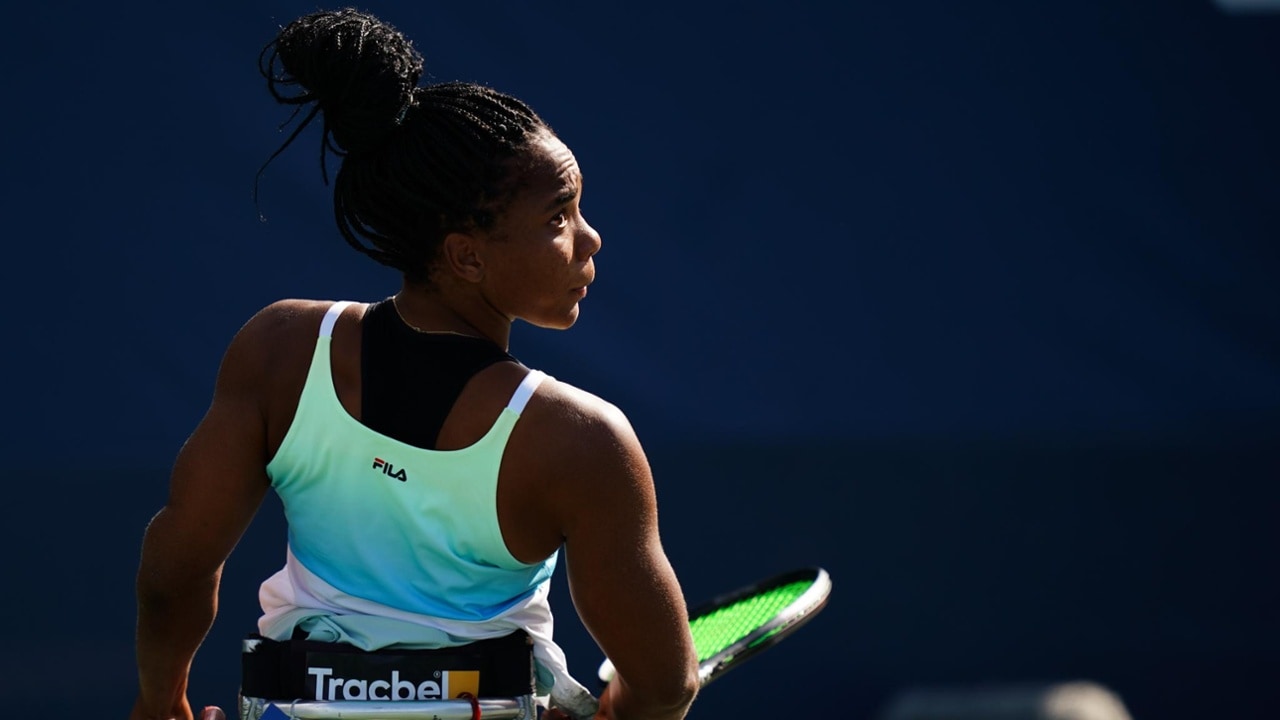Best photos of Miranda vs. Takamuro, 2024 US Open junior wheelchair ...
