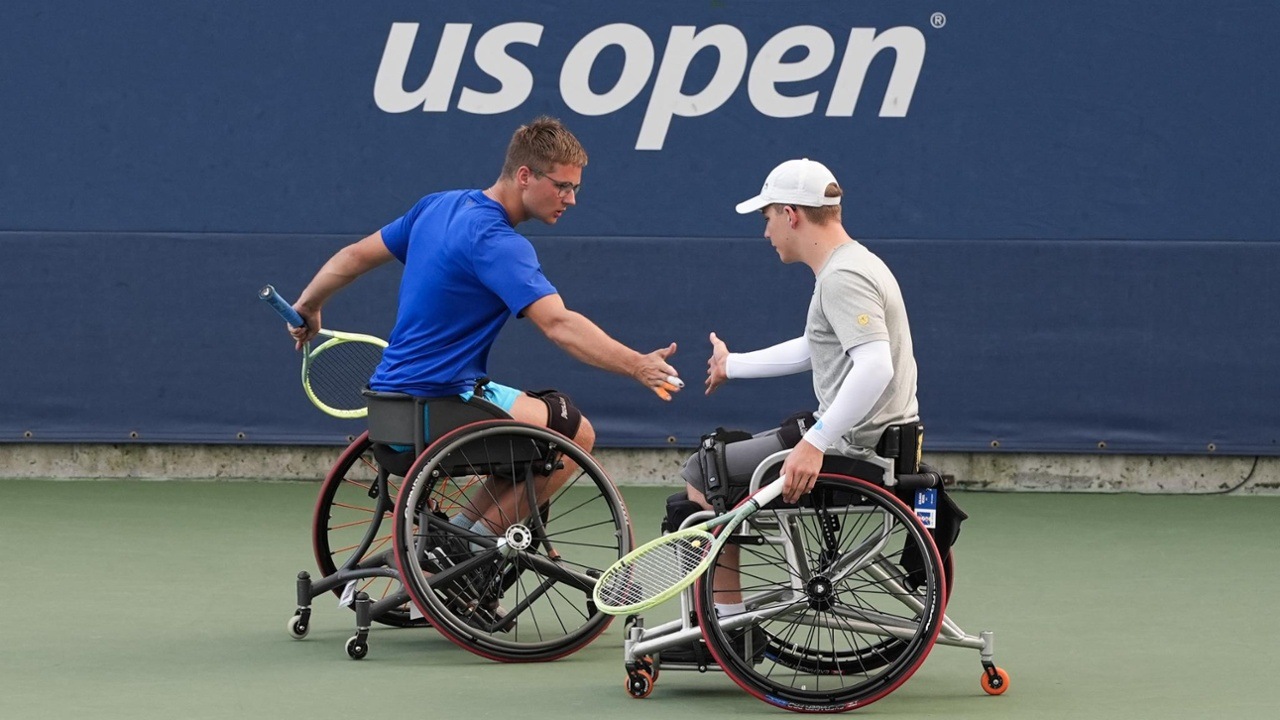 Best photos of Cooper/Majetic vs. van Rijt/Wenzel, 2024 US Open junior ...