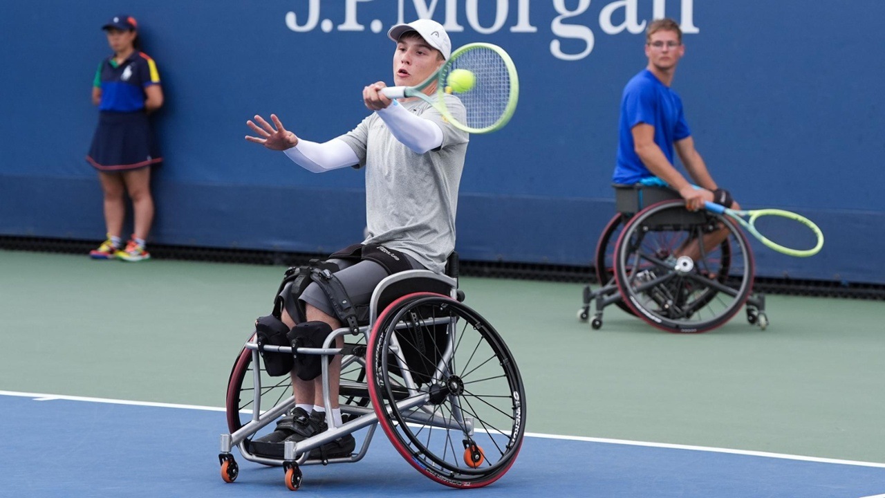 Best photos of Cooper/Majetic vs. van Rijt/Wenzel, 2024 US Open junior ...