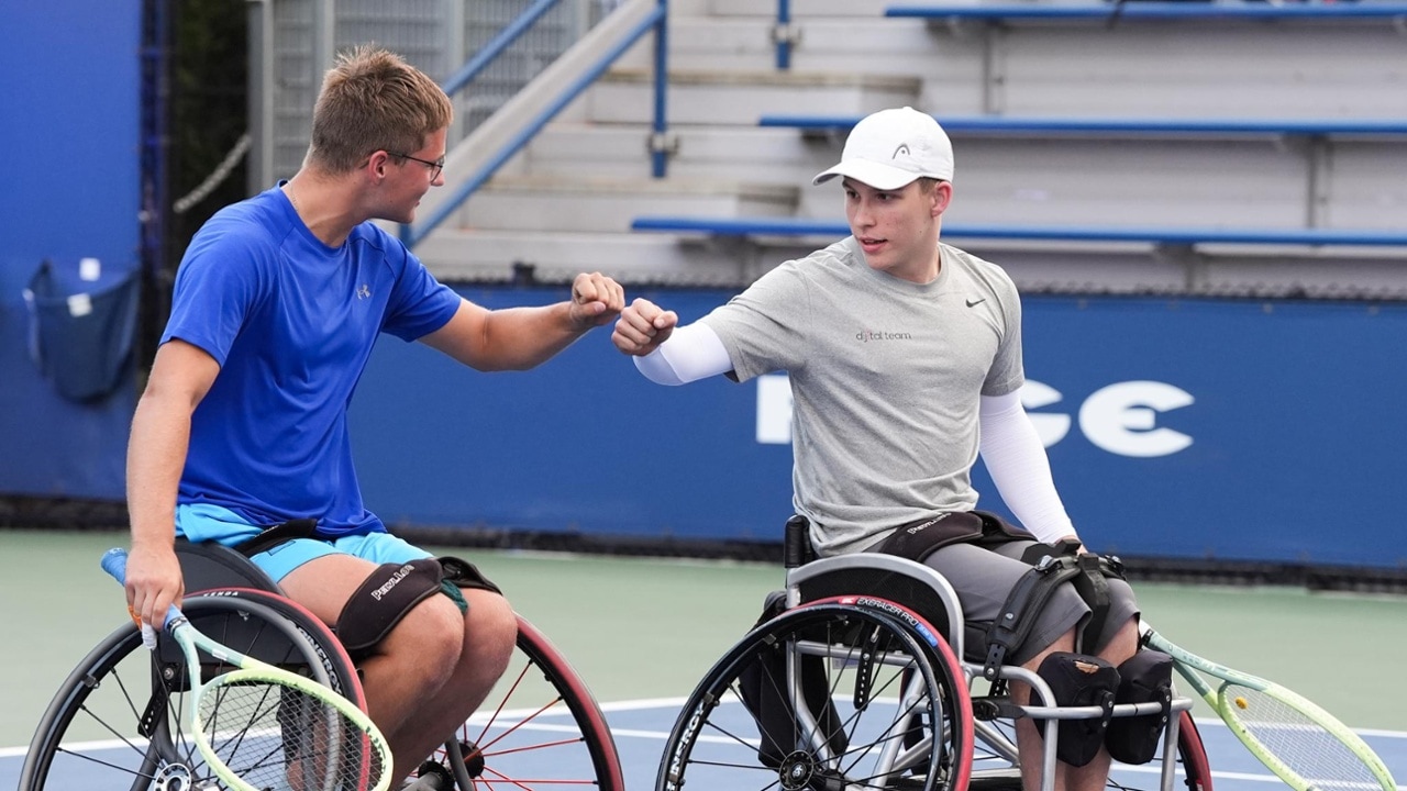 Best photos of Cooper/Majetic vs. van Rijt/Wenzel, 2024 US Open junior ...