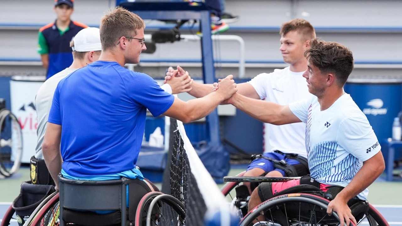 Best photos of Cooper/Majetic vs. van Rijt/Wenzel, 2024 US Open junior ...