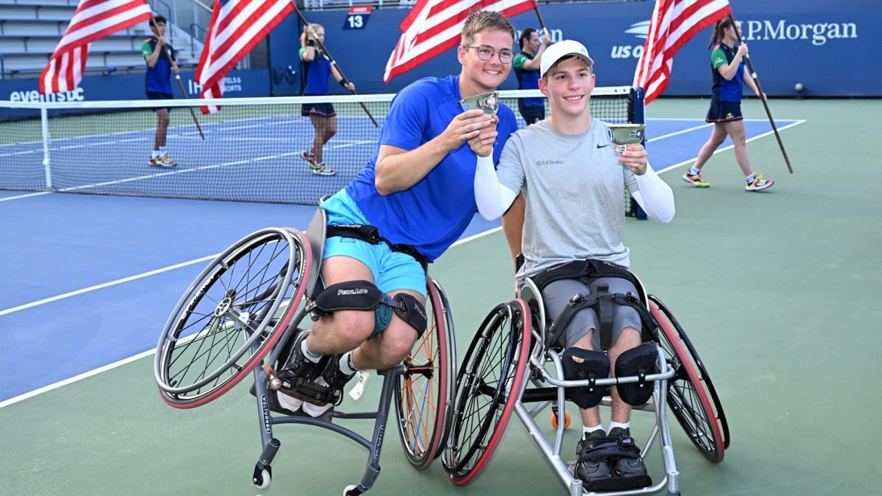 Best photos of Cooper/Majetic vs. van Rijt/Wenzel, 2024 US Open junior ...