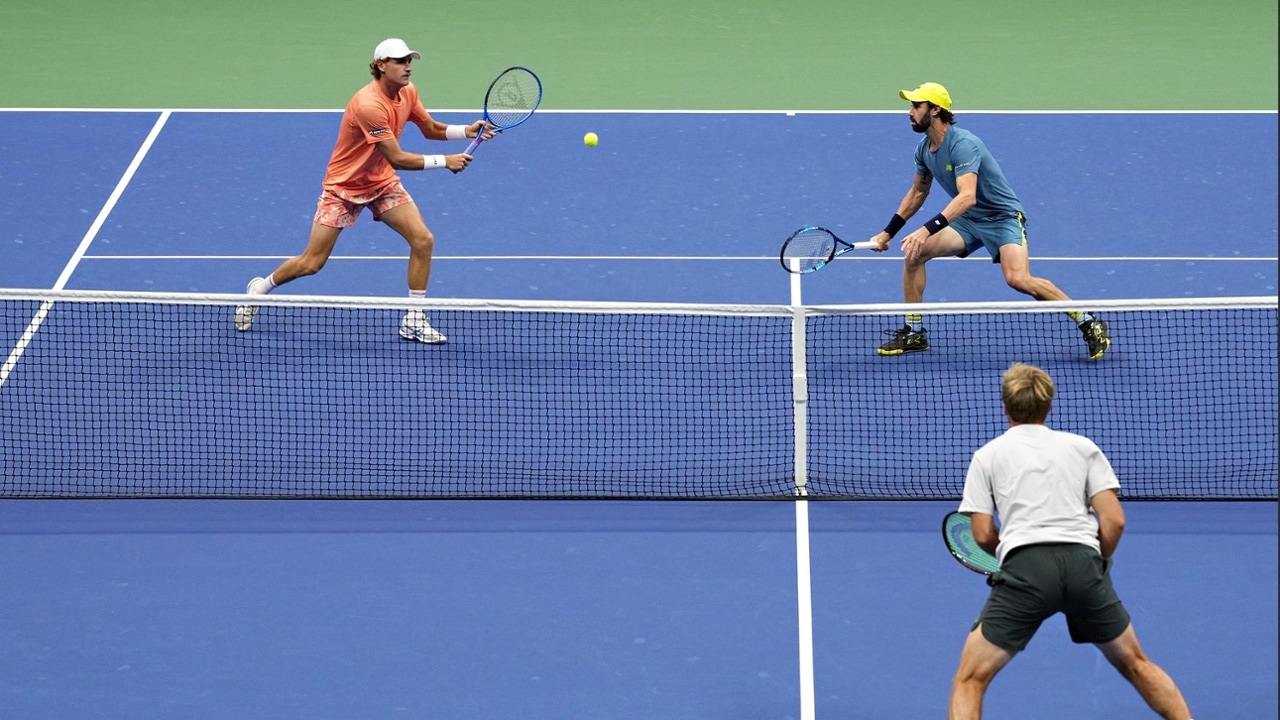 Best photos of Purcell/Thompson vs. Krawietz/Puetz, 2024 US Open men's ...