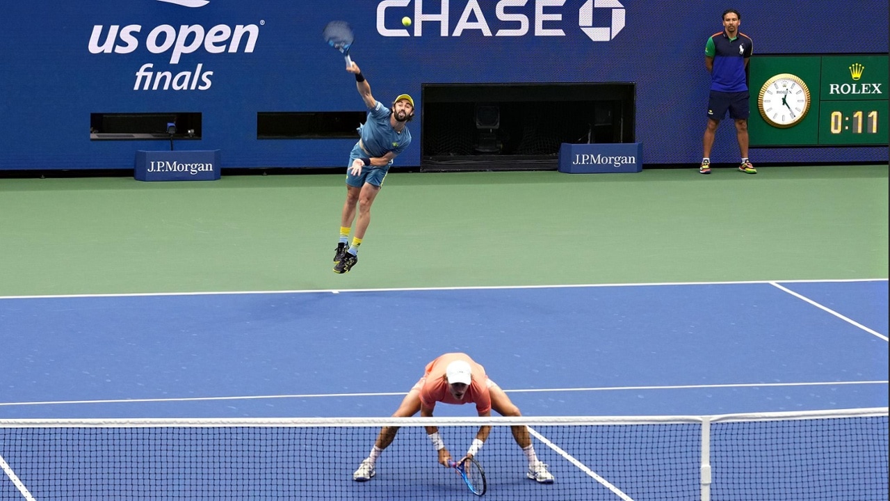 Best photos of Purcell/Thompson vs. Krawietz/Puetz, 2024 US Open men's ...