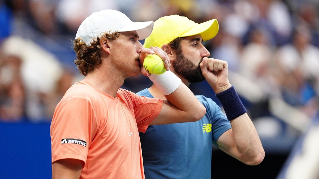 Best photos of Purcell/Thompson vs. Krawietz/Puetz, 2024 US Open men's ...