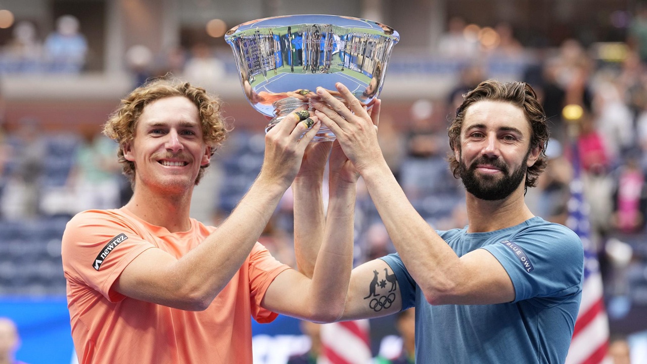 Best photos of Purcell/Thompson vs. Krawietz/Puetz, 2024 US Open men's ...